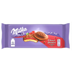 Gâteaux chocolat fourrés à la gelée de framboise Choco Jaffa - Milka ...