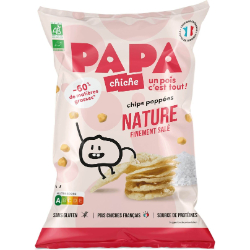 Chips à base de pois chiche finement salé Bio - Papa Chiche - 110g anti ...